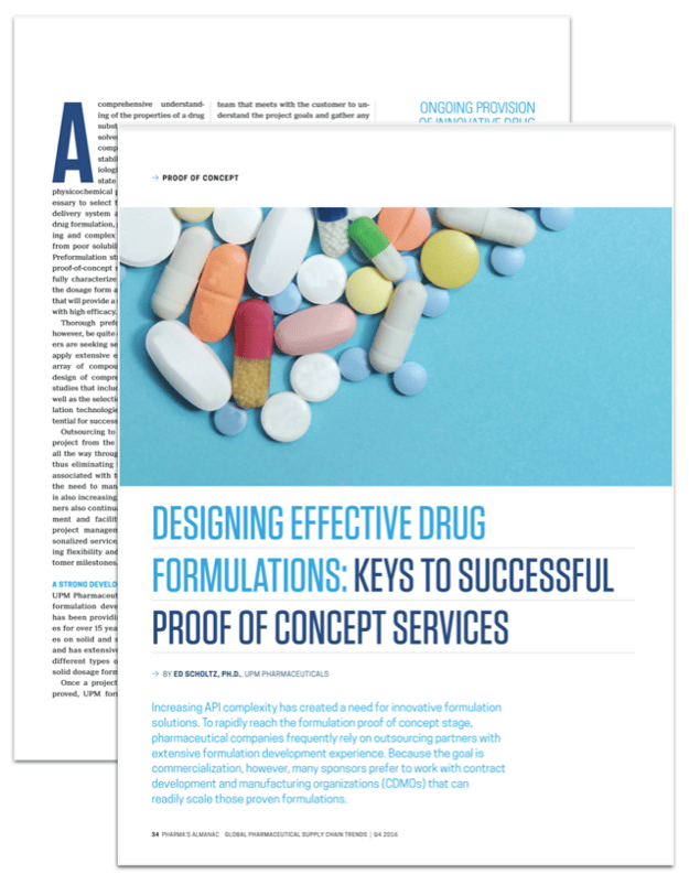 Designing Effective Drug Formulations: Keys to Successful Proof of ...